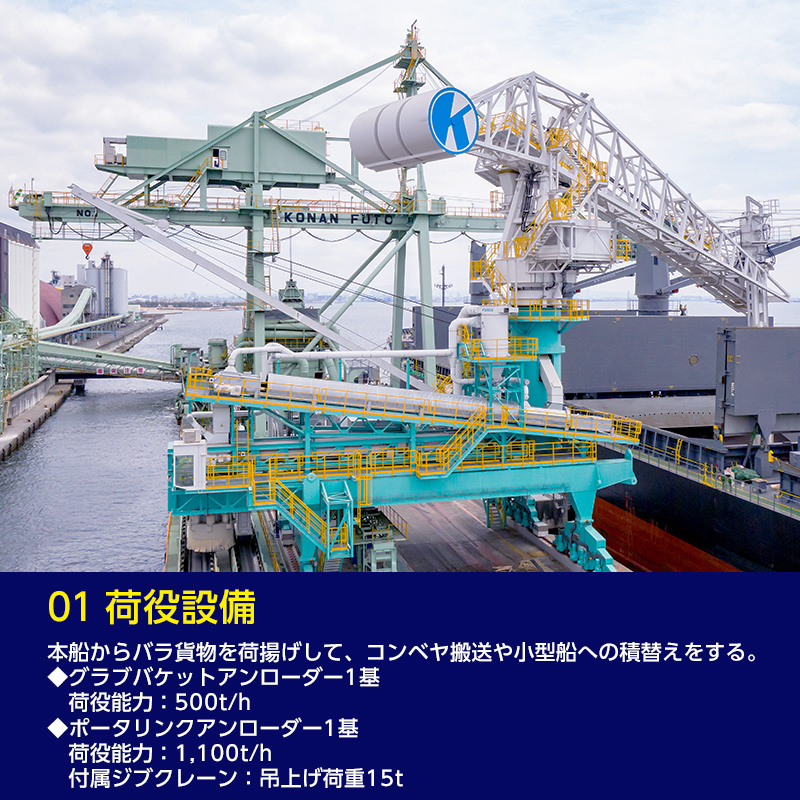 設備紹介 – 甲南埠頭株式会社